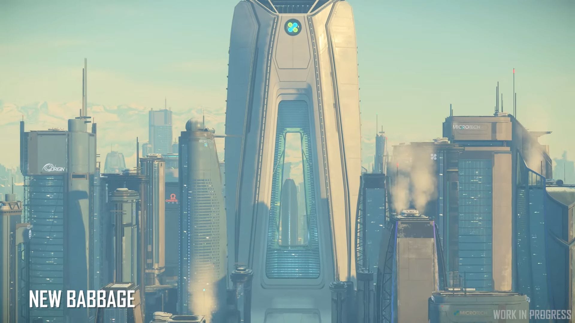 В Star Citizen появится красивейший город New Babbage. Разработчики ...